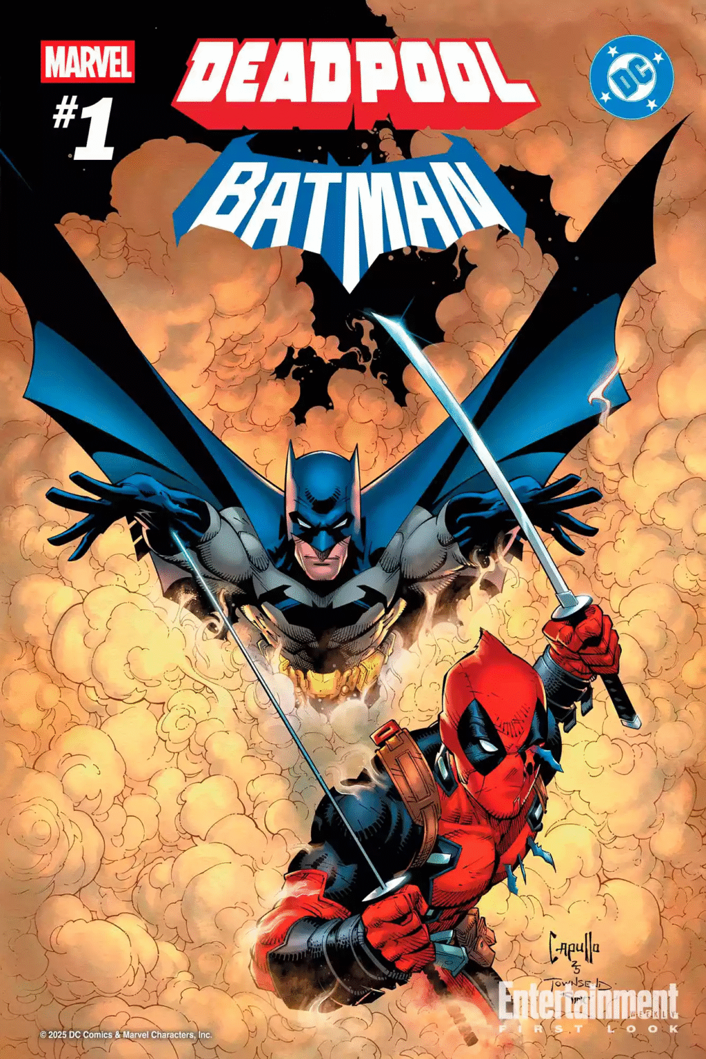 Deadpool e Batman juntos no novo crossover Marvel/DC